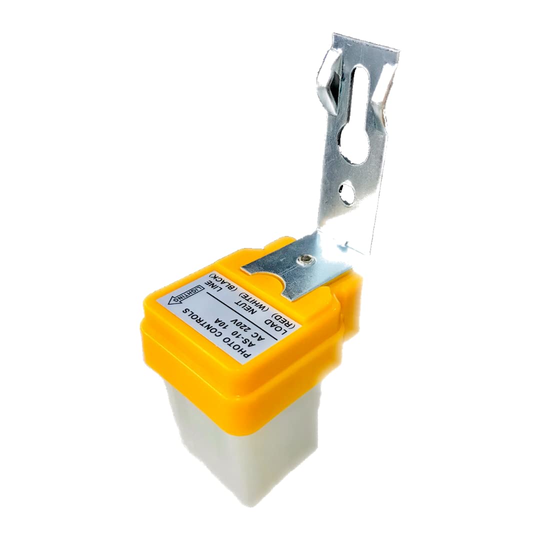 LEYDEN® AS-10 230 Volt AC, 10A Auto Day Night ON/Off Switch, Photocell ...